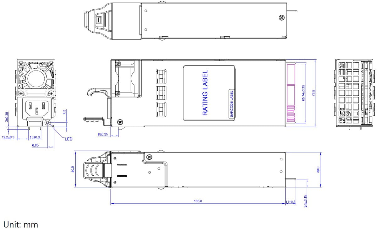 200W PSU – Tiger Power